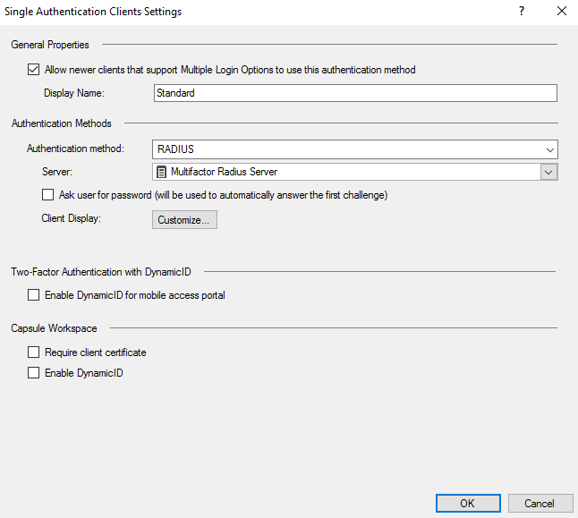 Настройка двухфакторной аутентификации Check Point Remote Access VPN ...